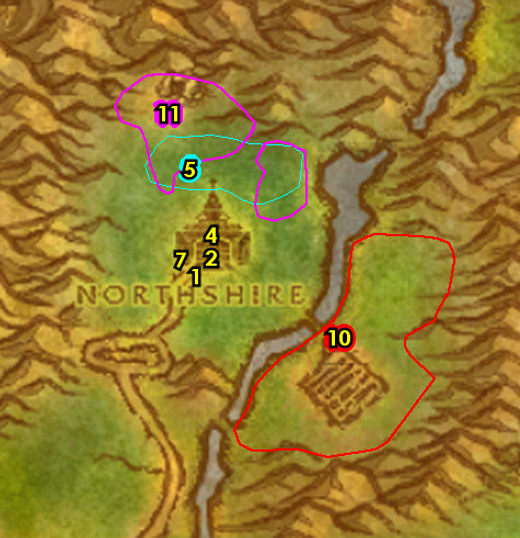 1-13 Humans (Alliance) - Elwynn Forest