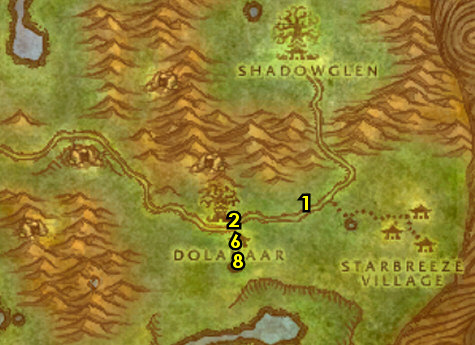 1-12 Night Elves (Alliance) - Teldrassil