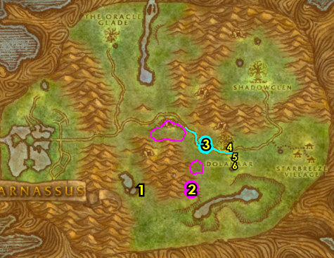 1-12 Night Elves (Alliance) - Teldrassil